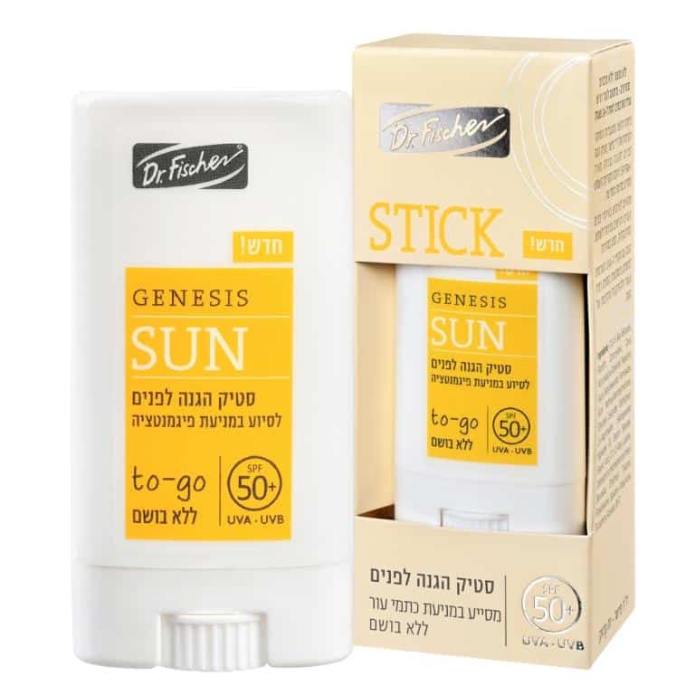 חדש מד"ר פישר: "GENESIS SUN STICK" - סטיק הגנה לפנים להגנה גבוהה מאוד ...