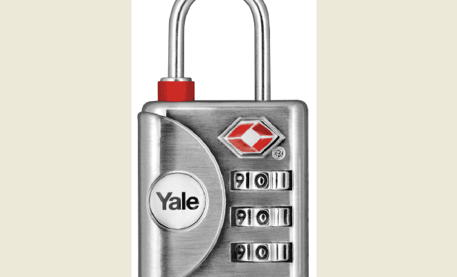 חב' "Yale" בשיתוף חב' "Travel Sentry" משווקים מנעול מיוחד למזוודות ...